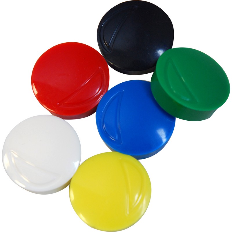 Blister 6 aimants ø 20 mm – Couleur - Wonday
