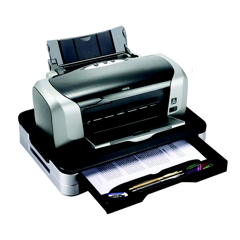 Support écran pivotant 2 tiroirs - Wonday